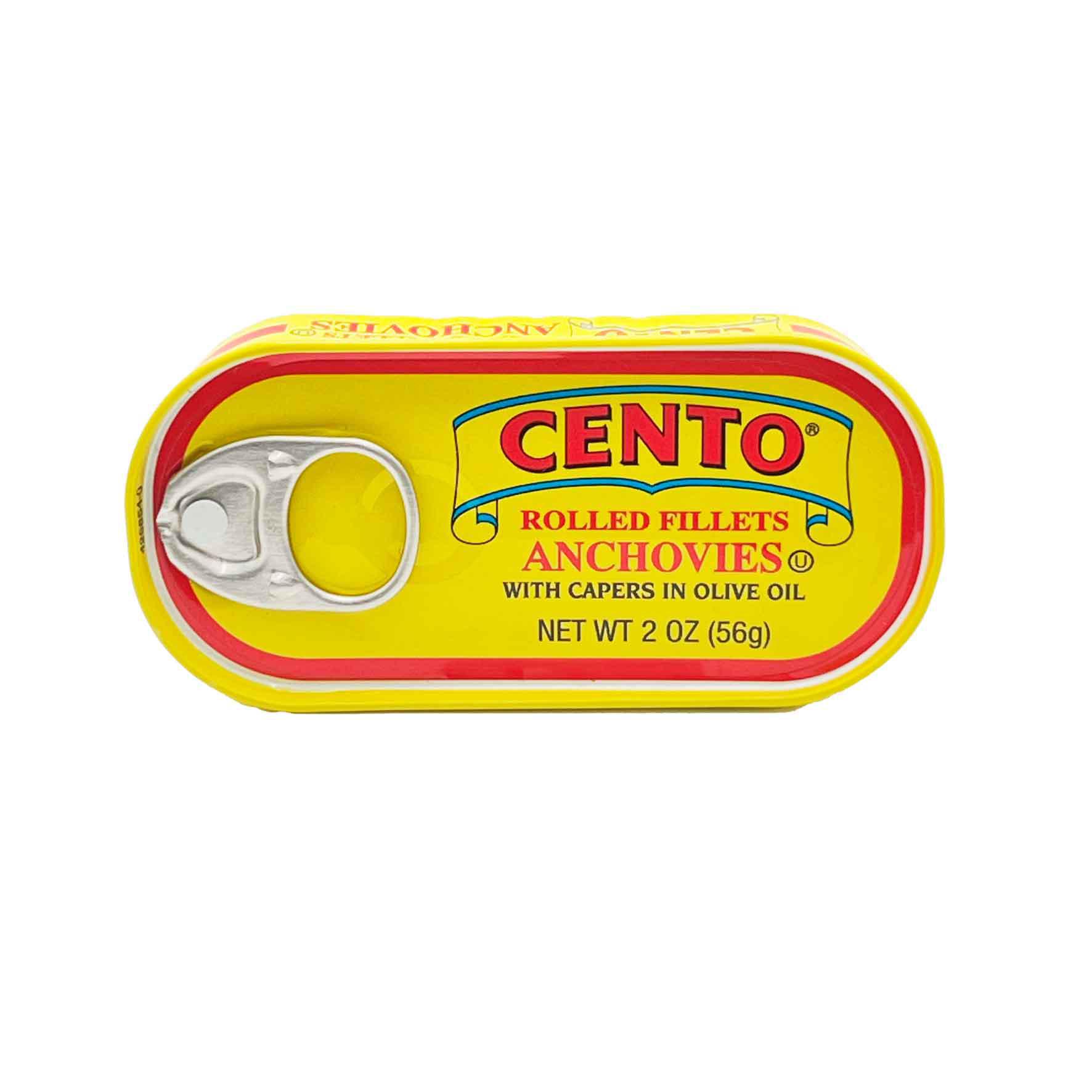 Cento Rolled Fillets of Anchovies 2oz