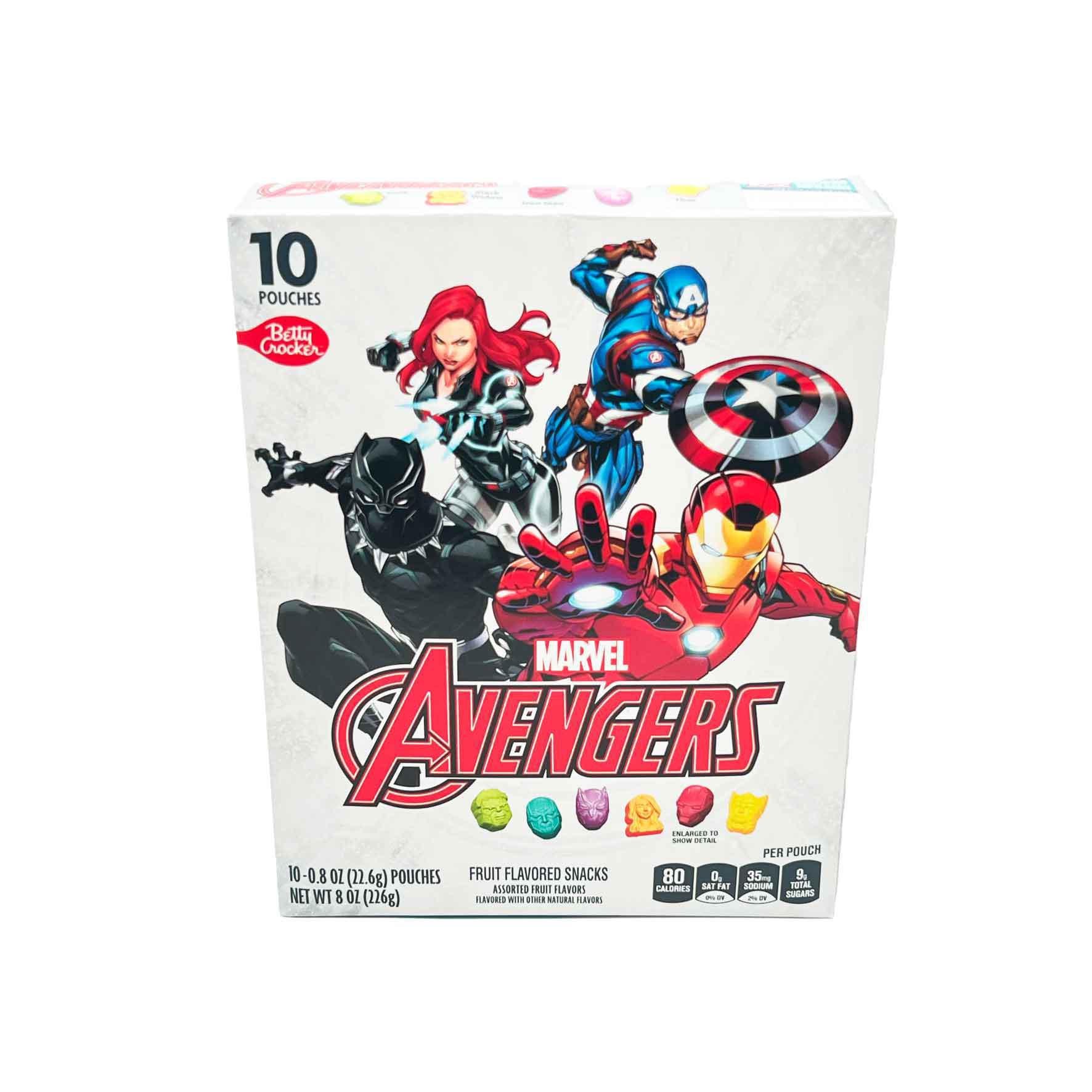 Betty Crocker Marvel Snacks 10 Count 8oz