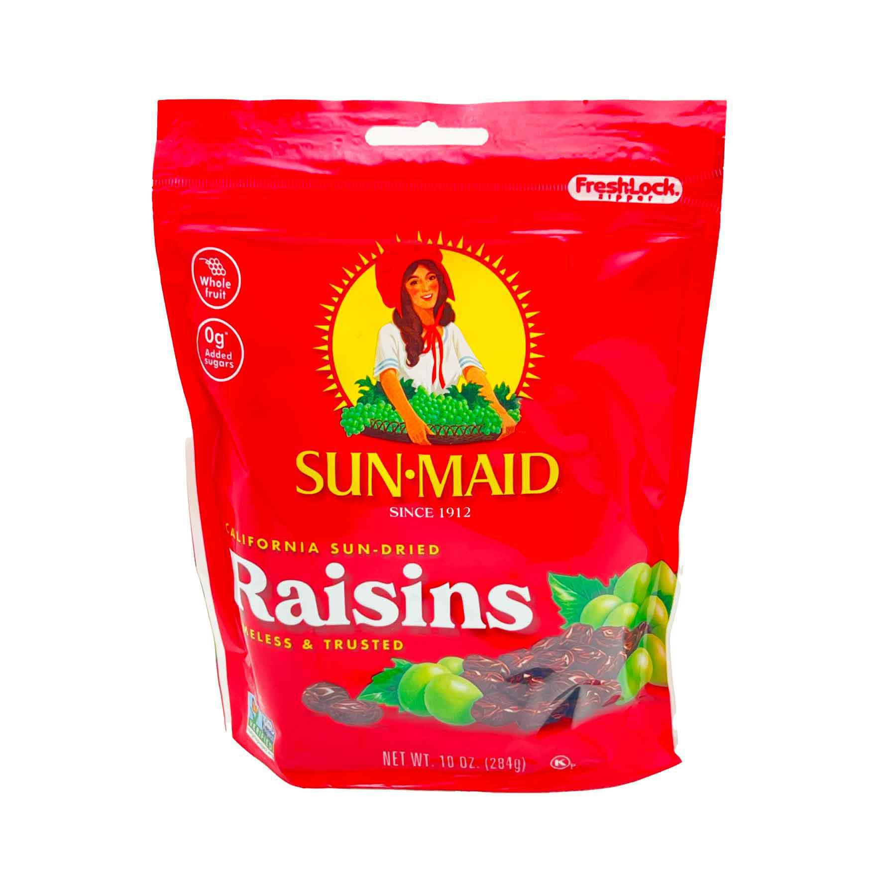 Sun-Maid Natural California Raisins Resealable Bag 10oz