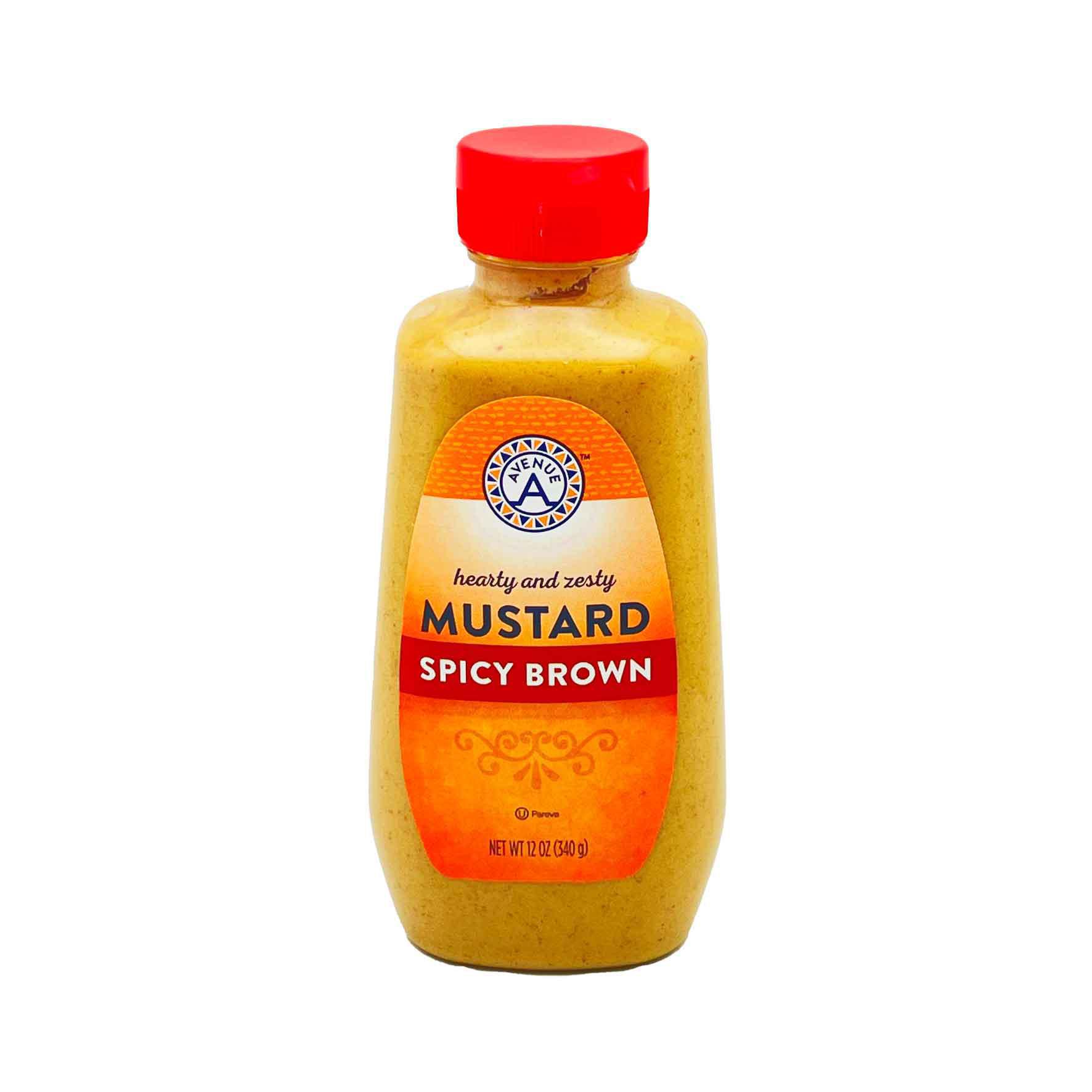 Avenue Hearty and Zesty Mustard Spicy Brown 12oz