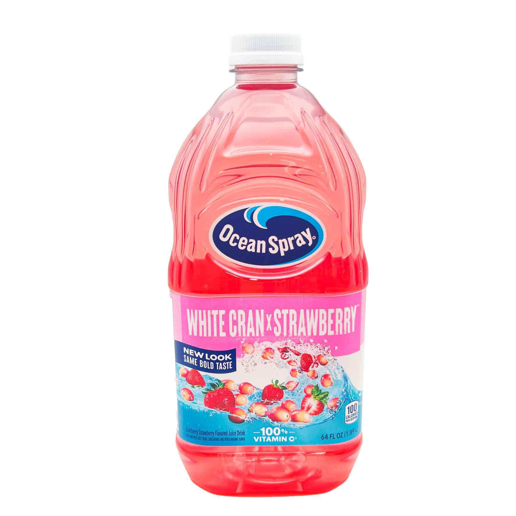 Ocean Spray White Cranberry Strawberry Juice 64 Fl Oz