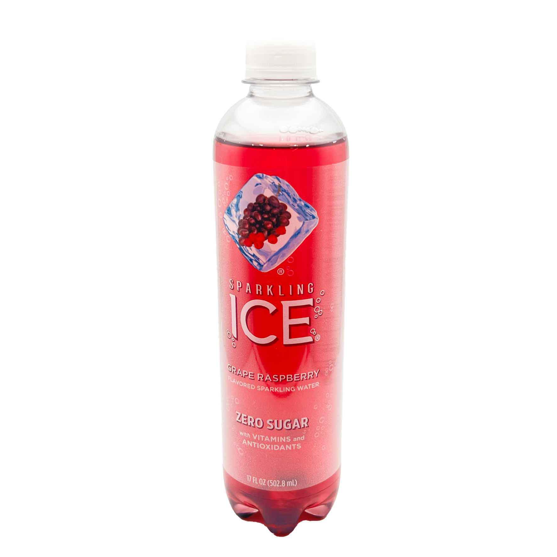 Sparkling Ice Grape Raspberry Flavored Sparkling Water 17 Fl Oz