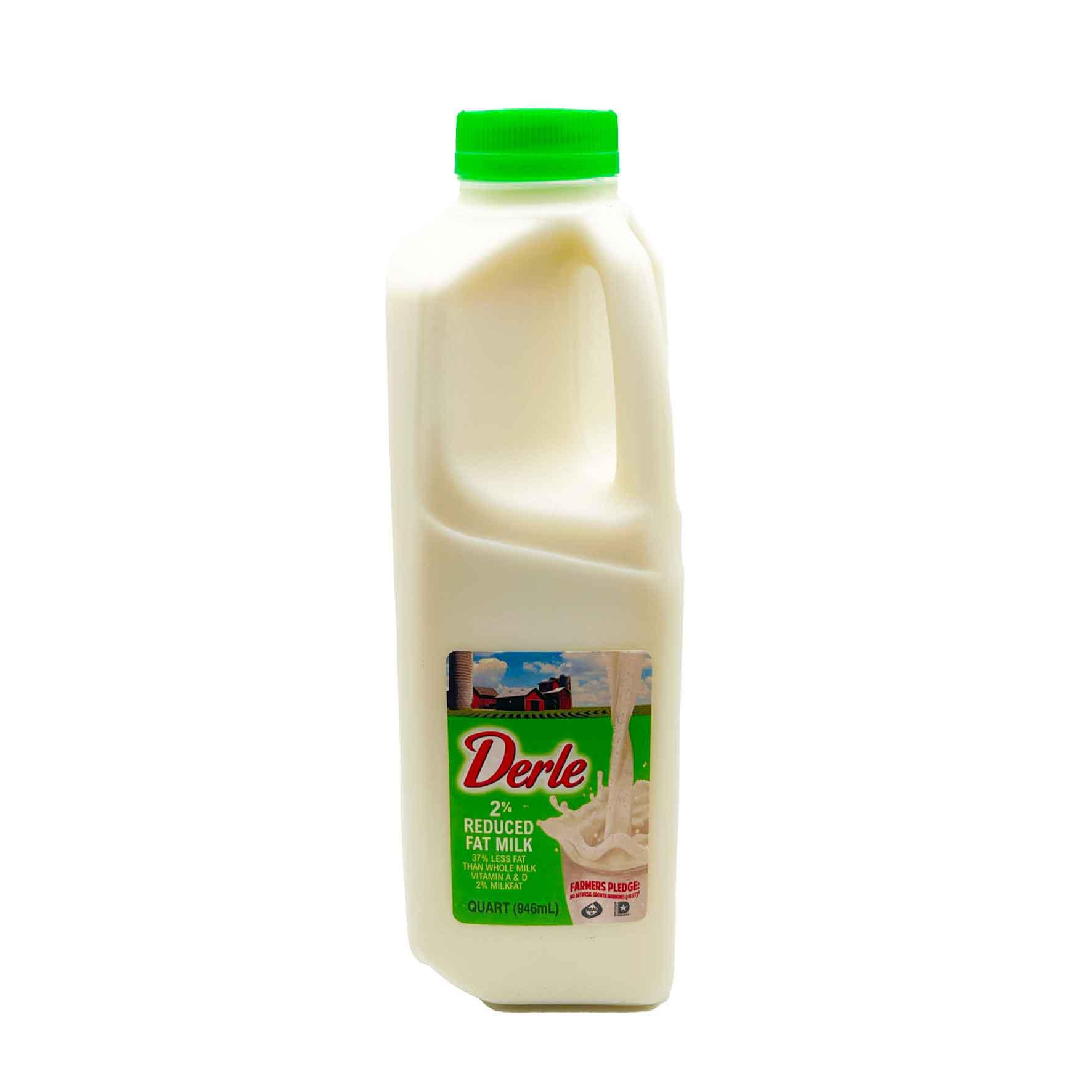 Derle 2% Reduced Fat Milk 1quart