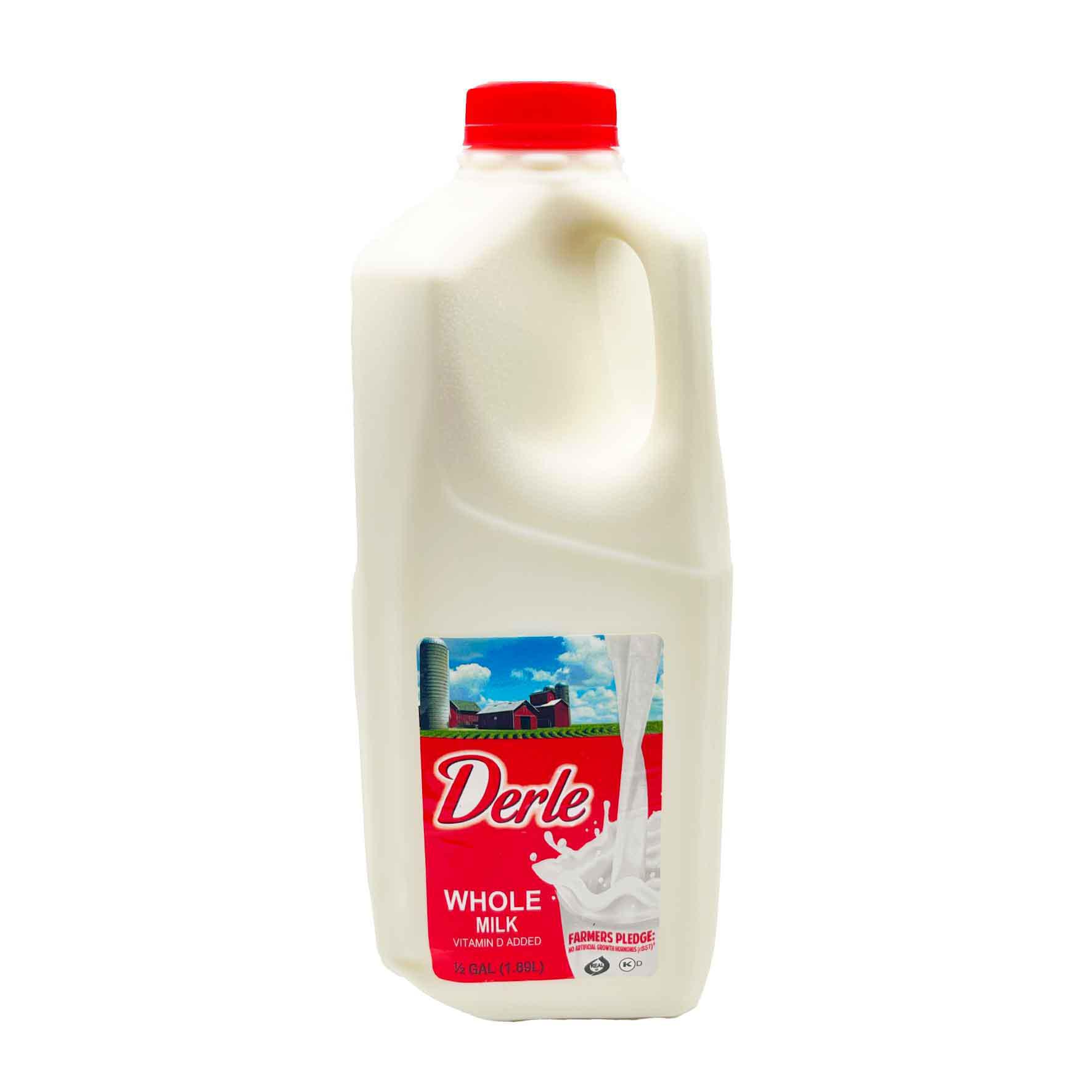 Derle Whole Milk 0.5gallon