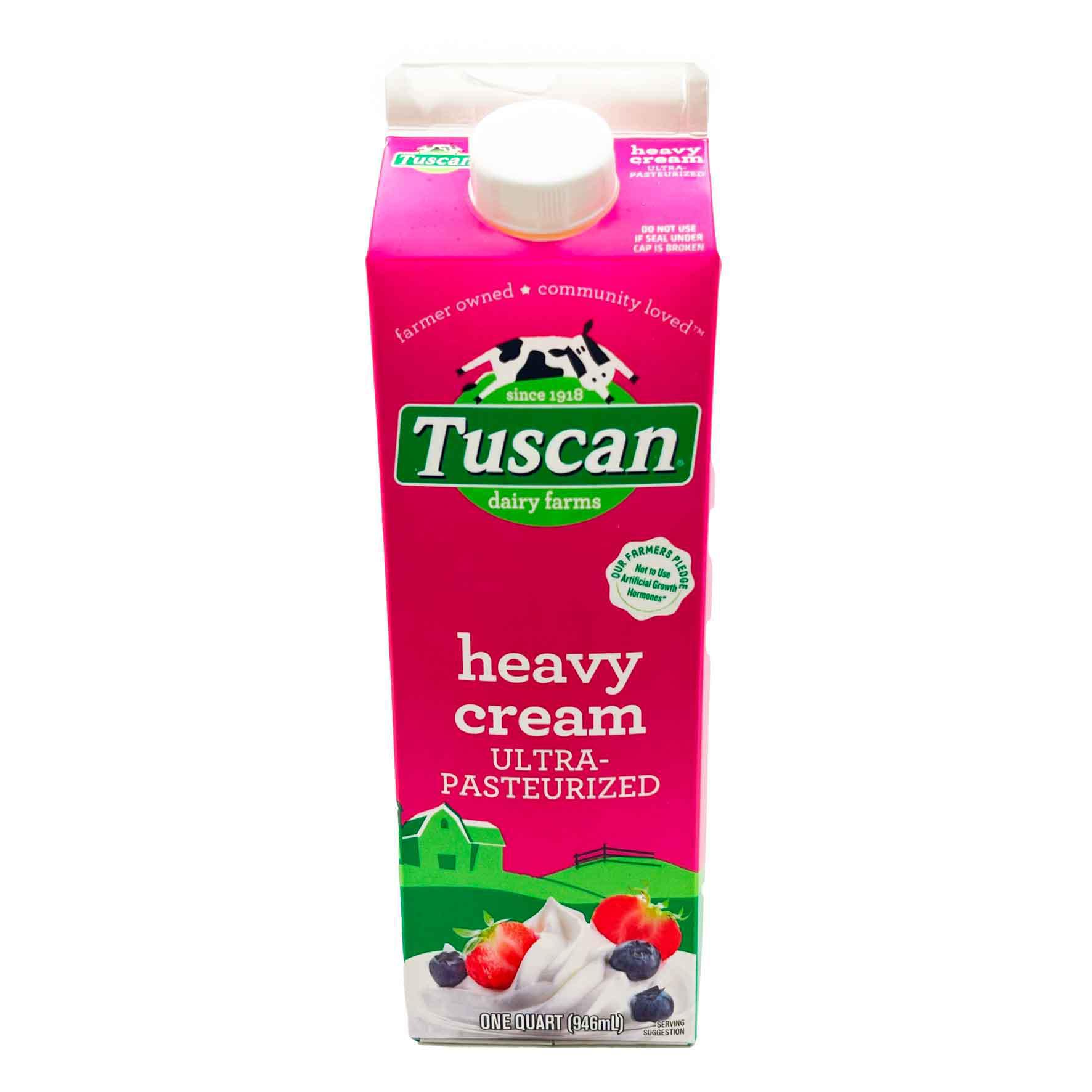 Tuscan Dairy Farms Ultra-pasteurized Heavy Cream 1quart
