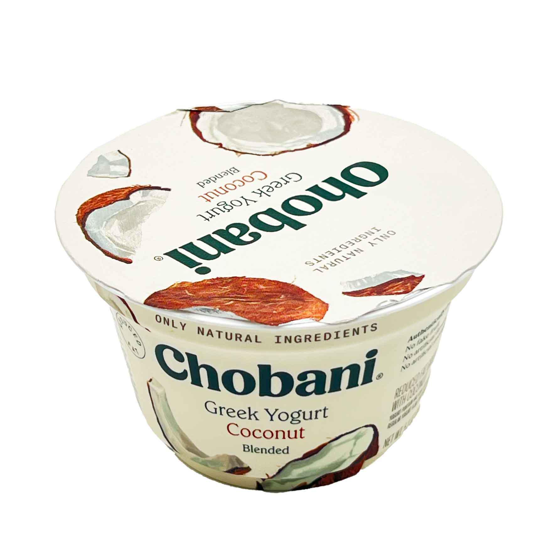 Chobani Greek Yogurt Coconut Blended Low-fat 5.3oz