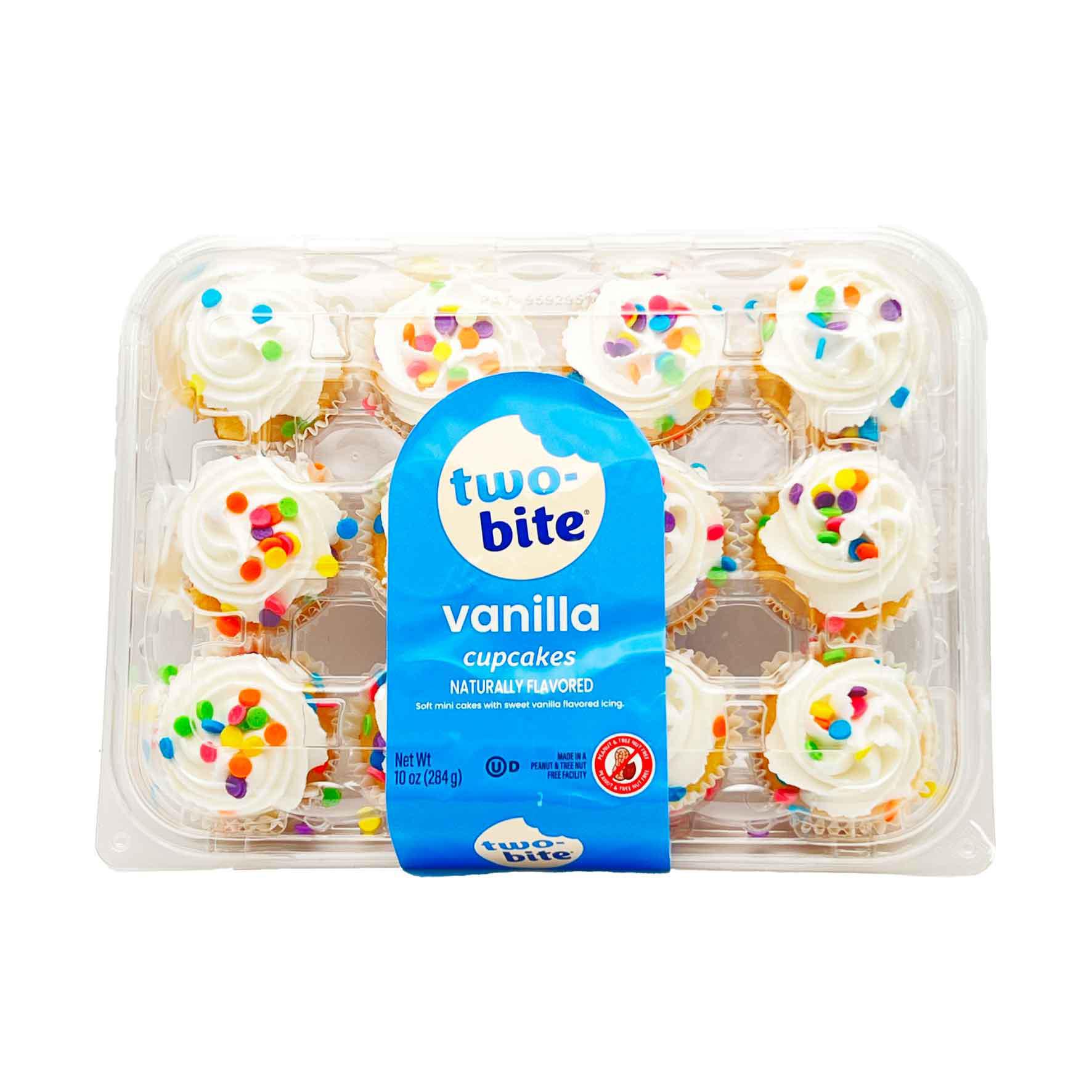 Two Bite Vanilla Cupcake 10oz