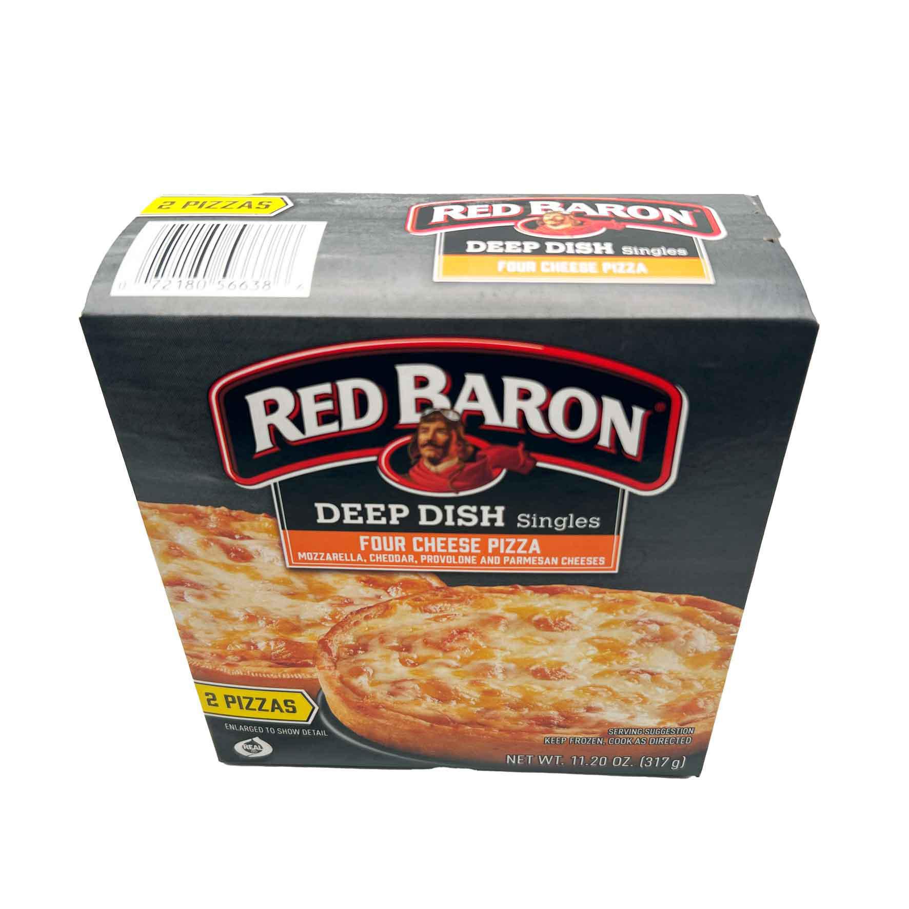 Red Baron Deep Dish Singles Four Cheese Pizza 11.2oz