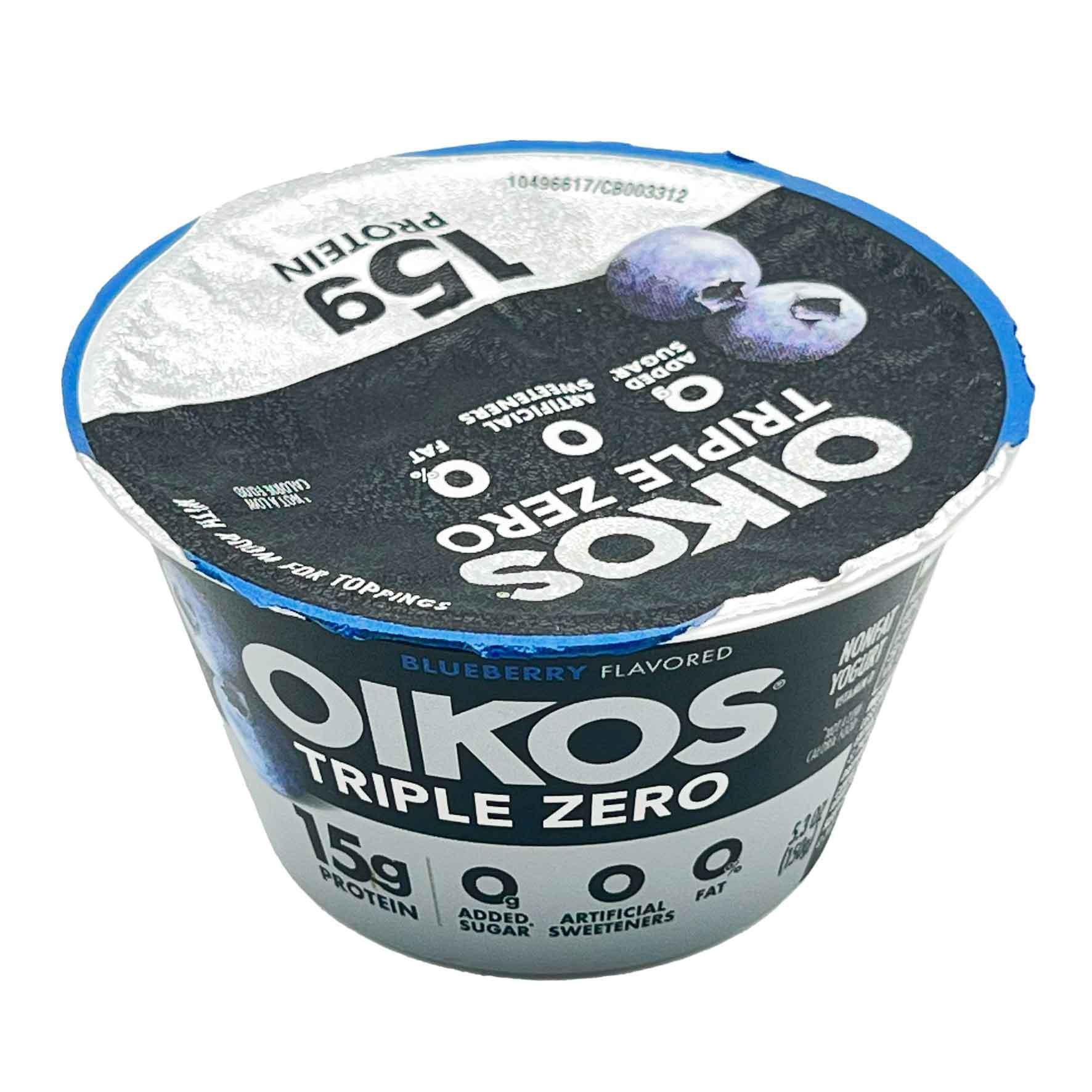 Oikos Triple Zero Greek Yogurt Blueberry 5.3oz