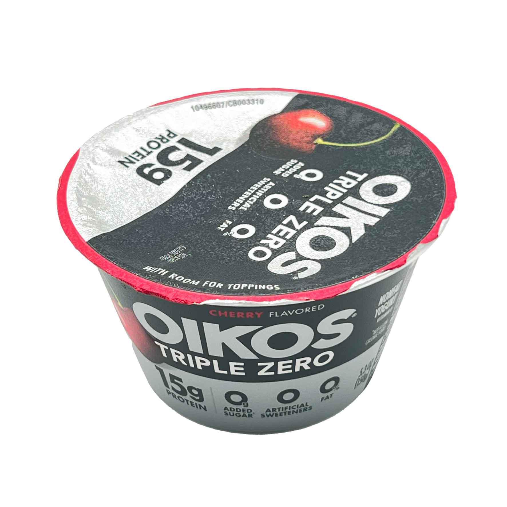 Oikos Triple Zero Greek Yogurt Cherry 5.3oz