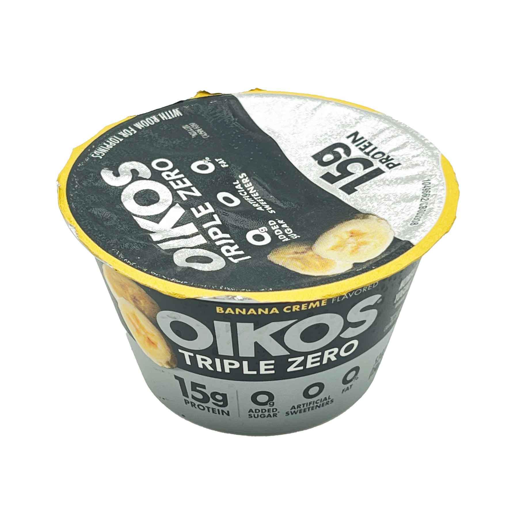 Oikos Triple Zero Greek Yogurt Banana 5.3oz