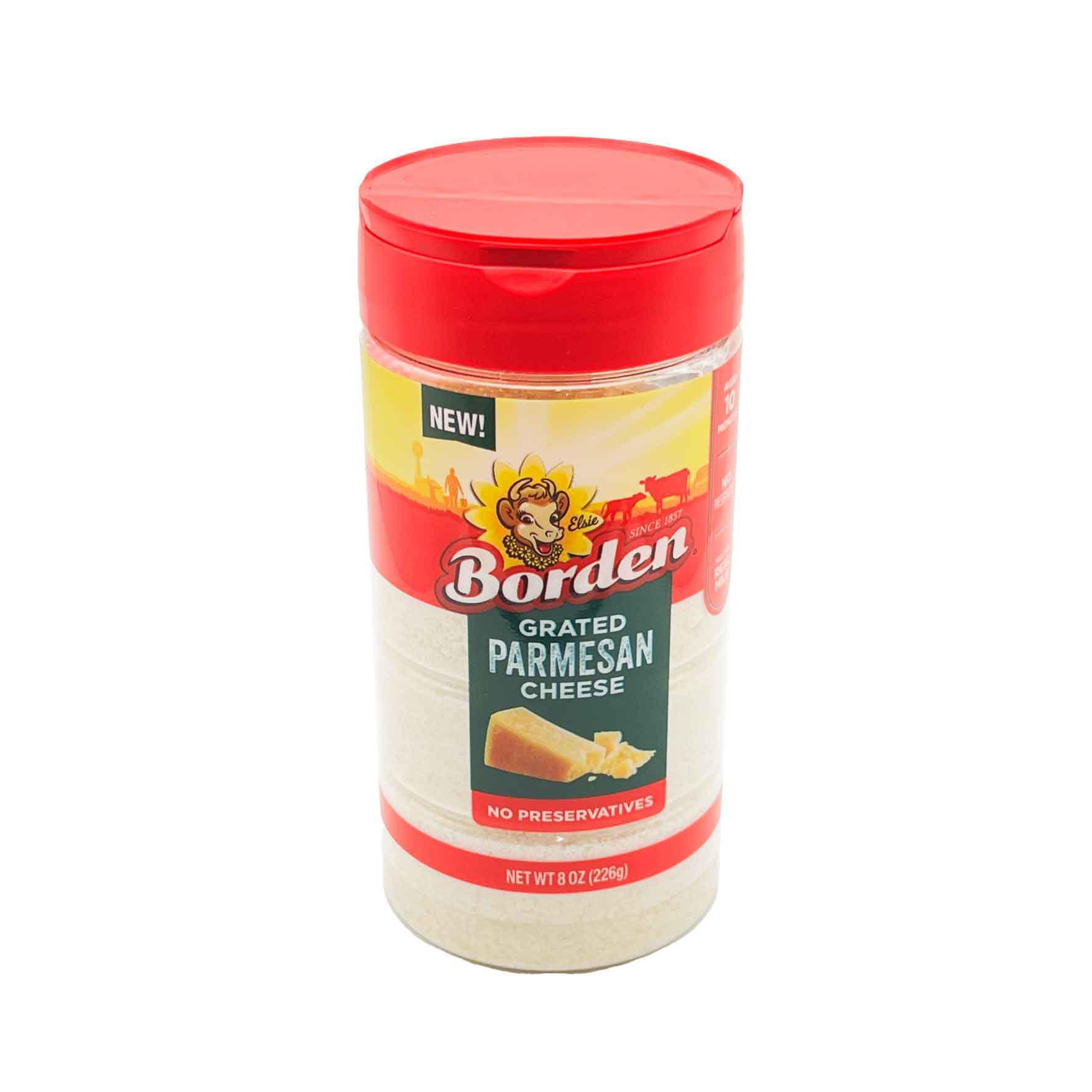 Borden Grated Parmesan Cheese 8oz
