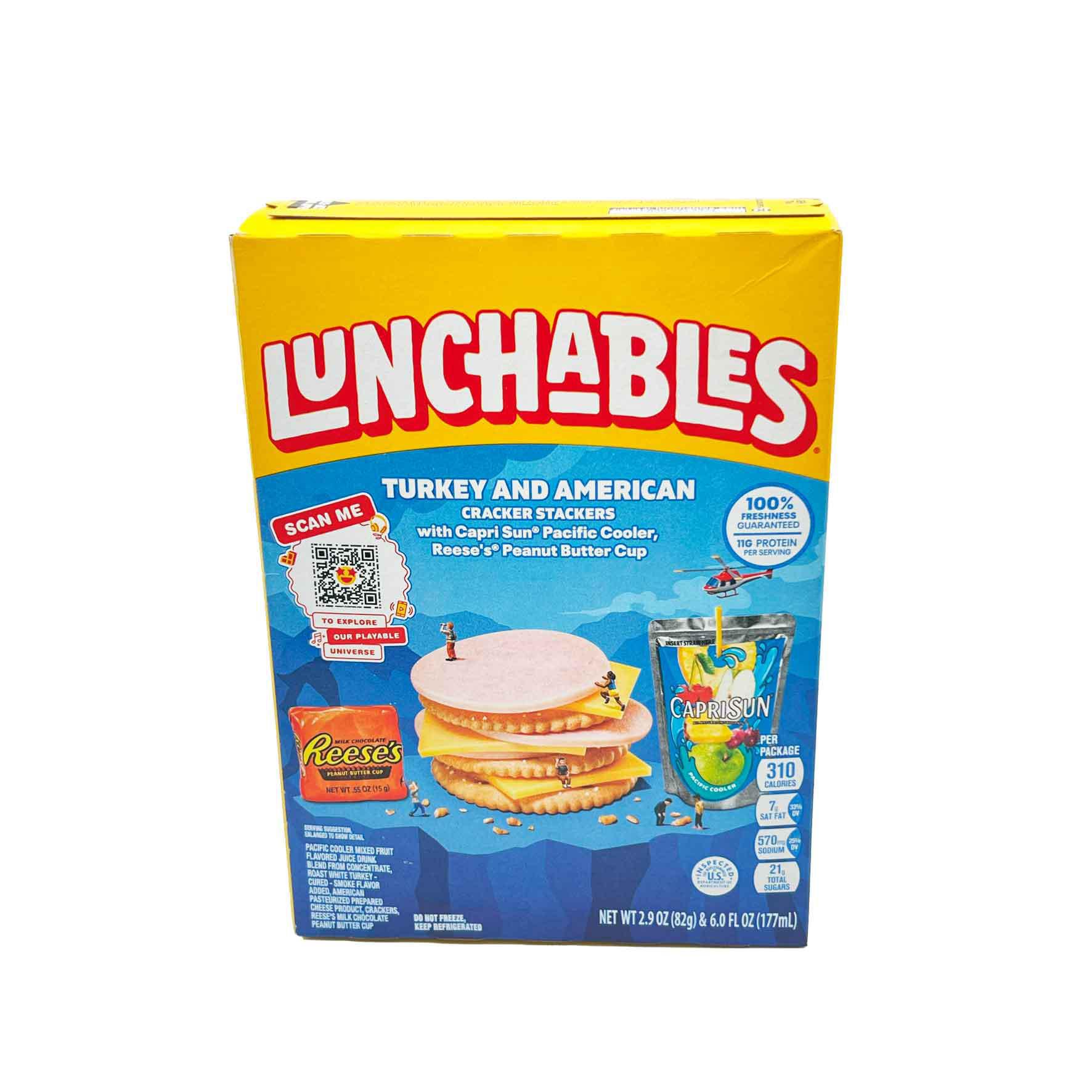 Lunchables Turkey & American with Capri Sun Convenience Meal 2.9oz