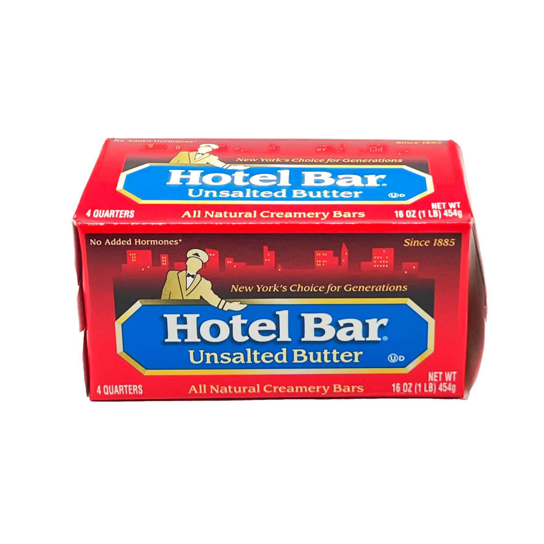 Hotel Bar Unsalted Butter All Natural Creamery Bars 16oz