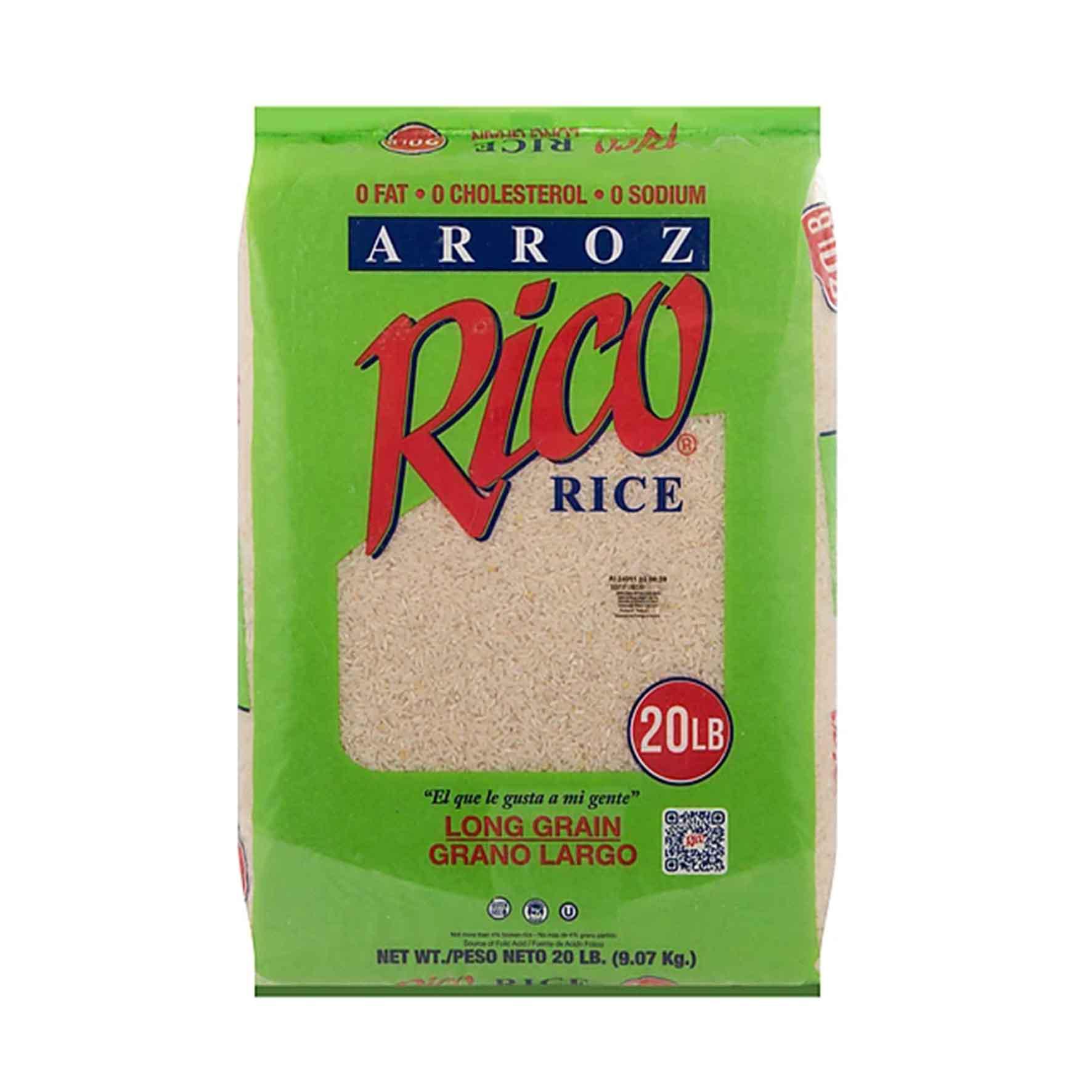 Rico Long Grain Rice 20Lb
