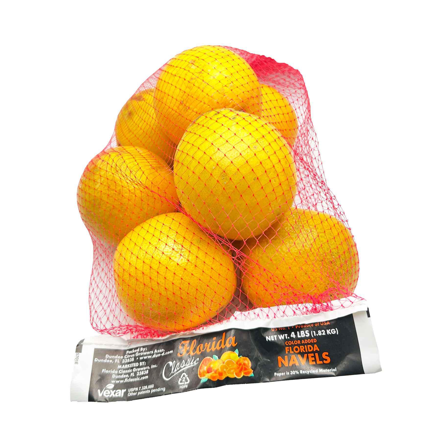Navel Oranges 4Lb Bag