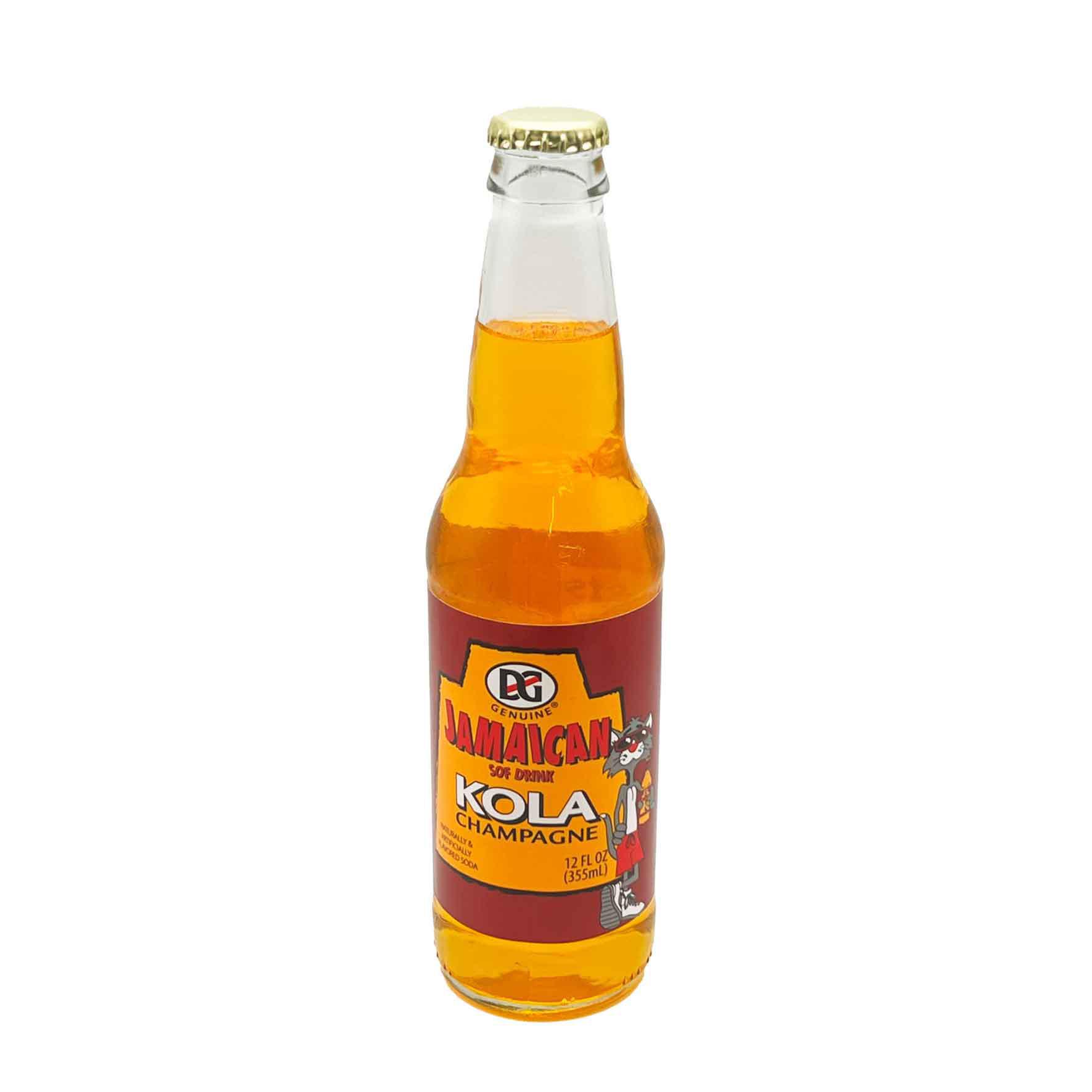 DG Jamaican Kola Champagne Flavored Soda 12 Oz