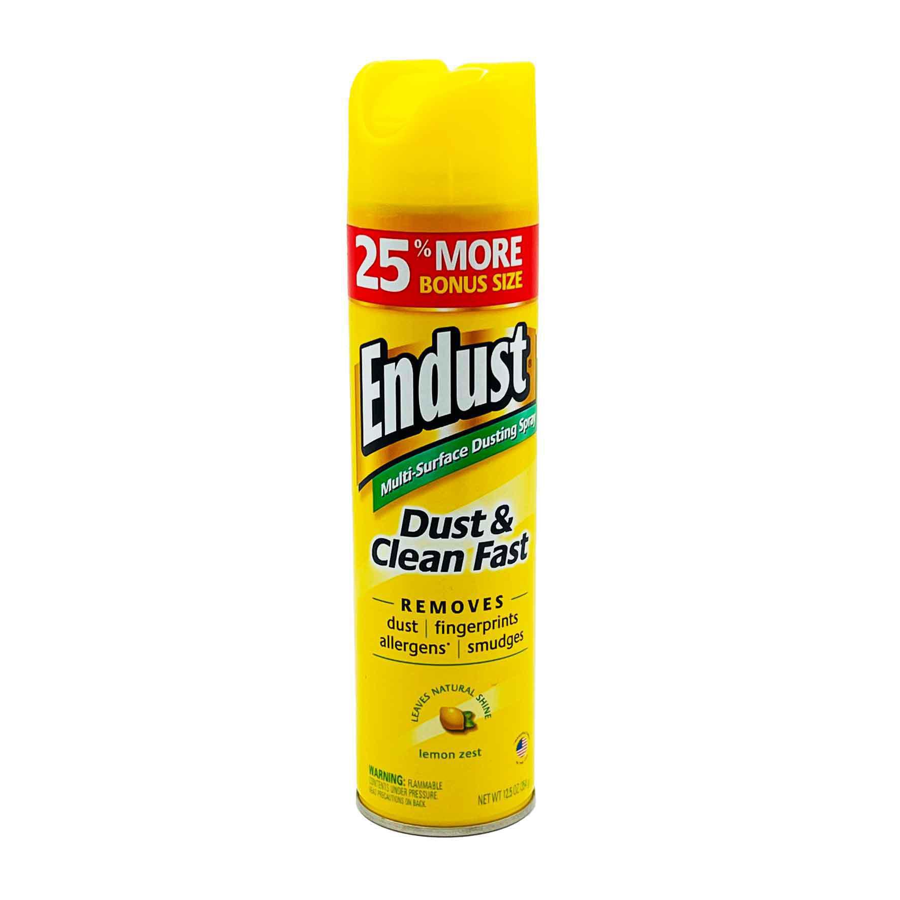 Endust Lemon Scent Furniture Polish 12.5 Oz Spray
