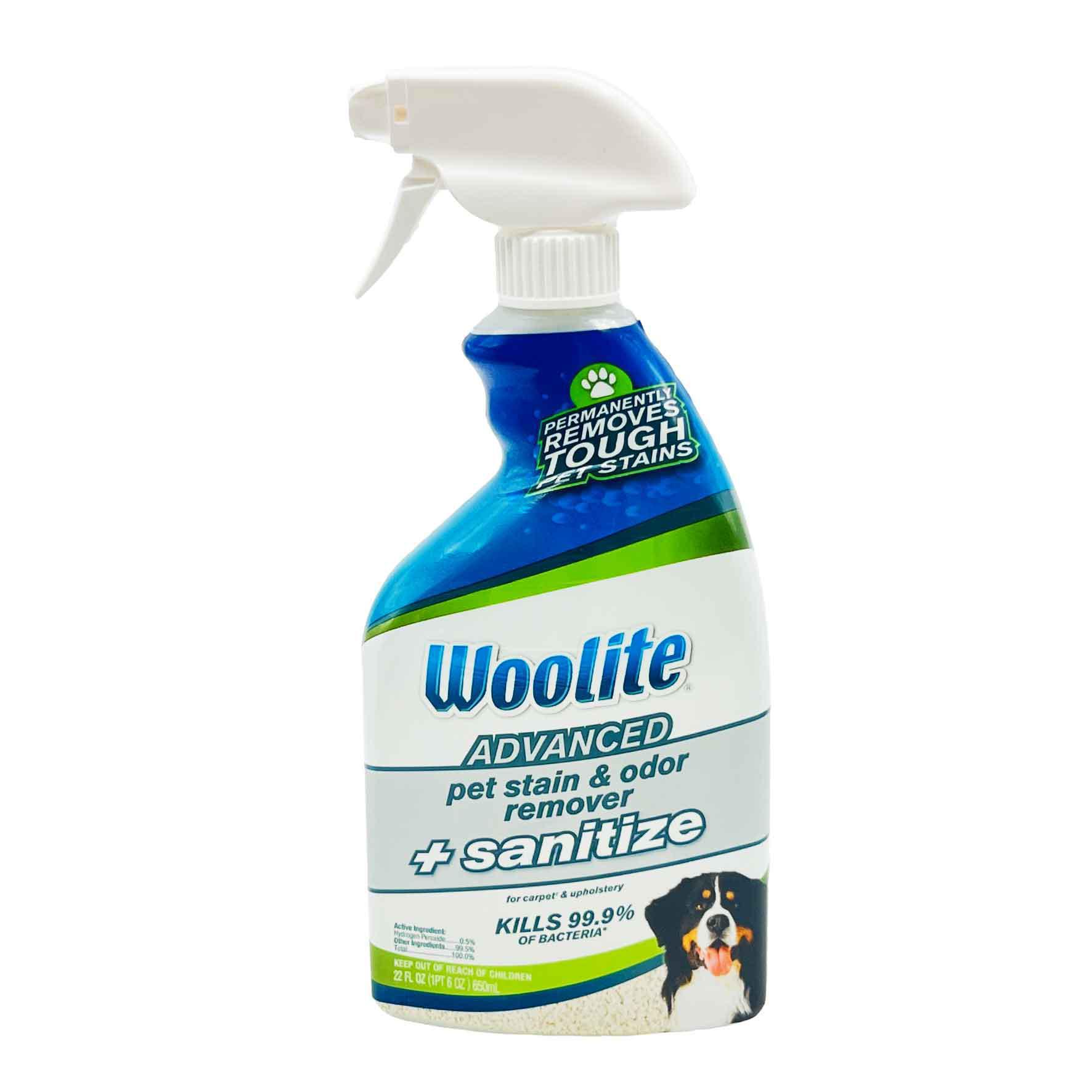 Woolite Advanced Pet Stain & Odor Remover + Sanitize, 22 Fl Oz