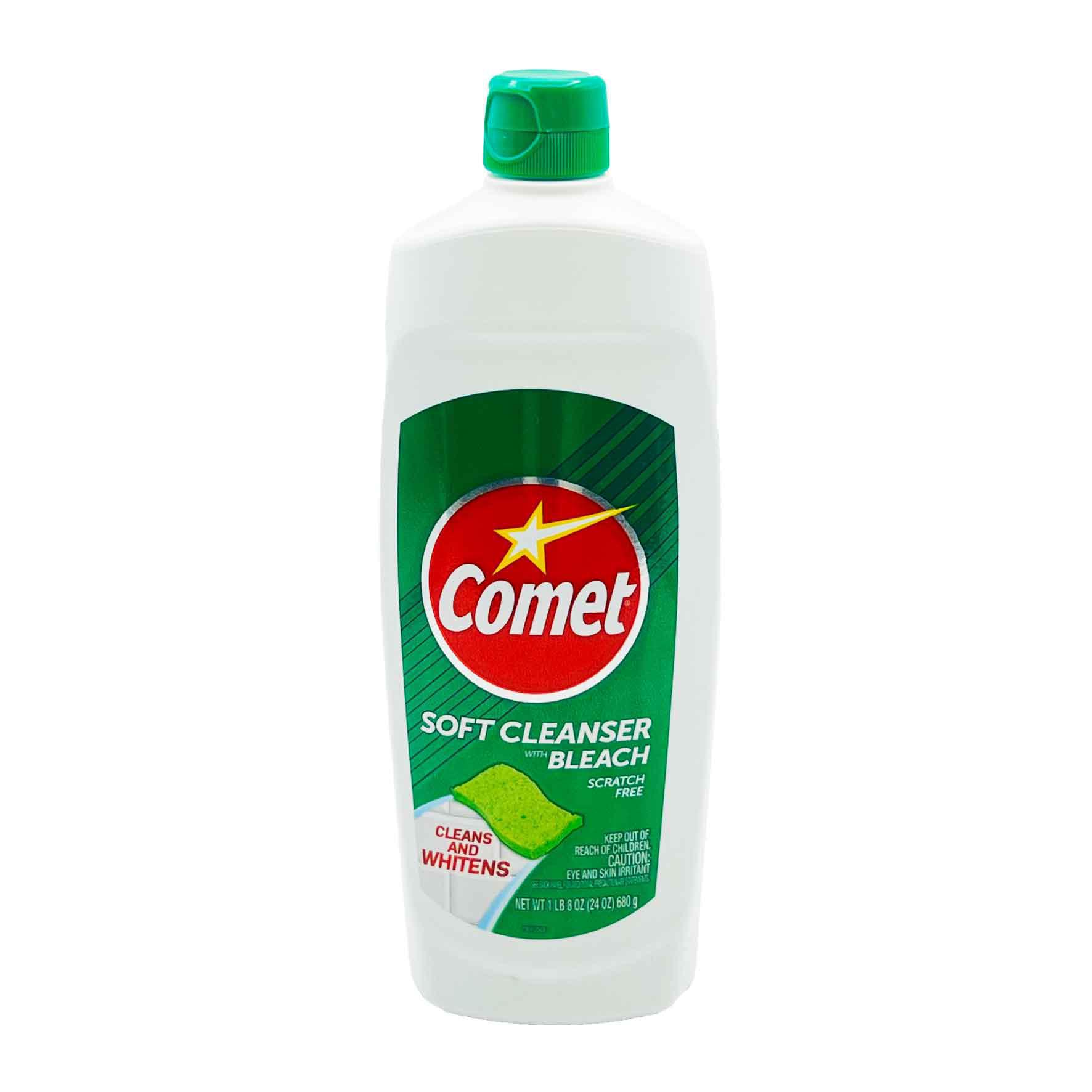Comet No Scent Soft Cleaner with Bleach Cream, 24 Oz
