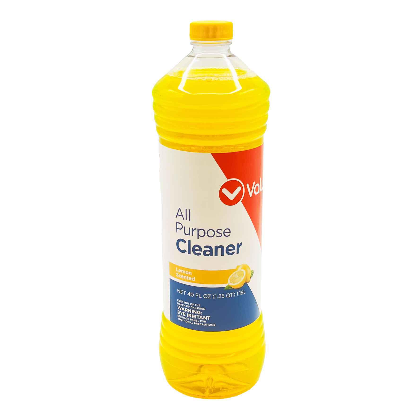 Value Lemon-Scented All Purpose Cleaner, 40-oz.
