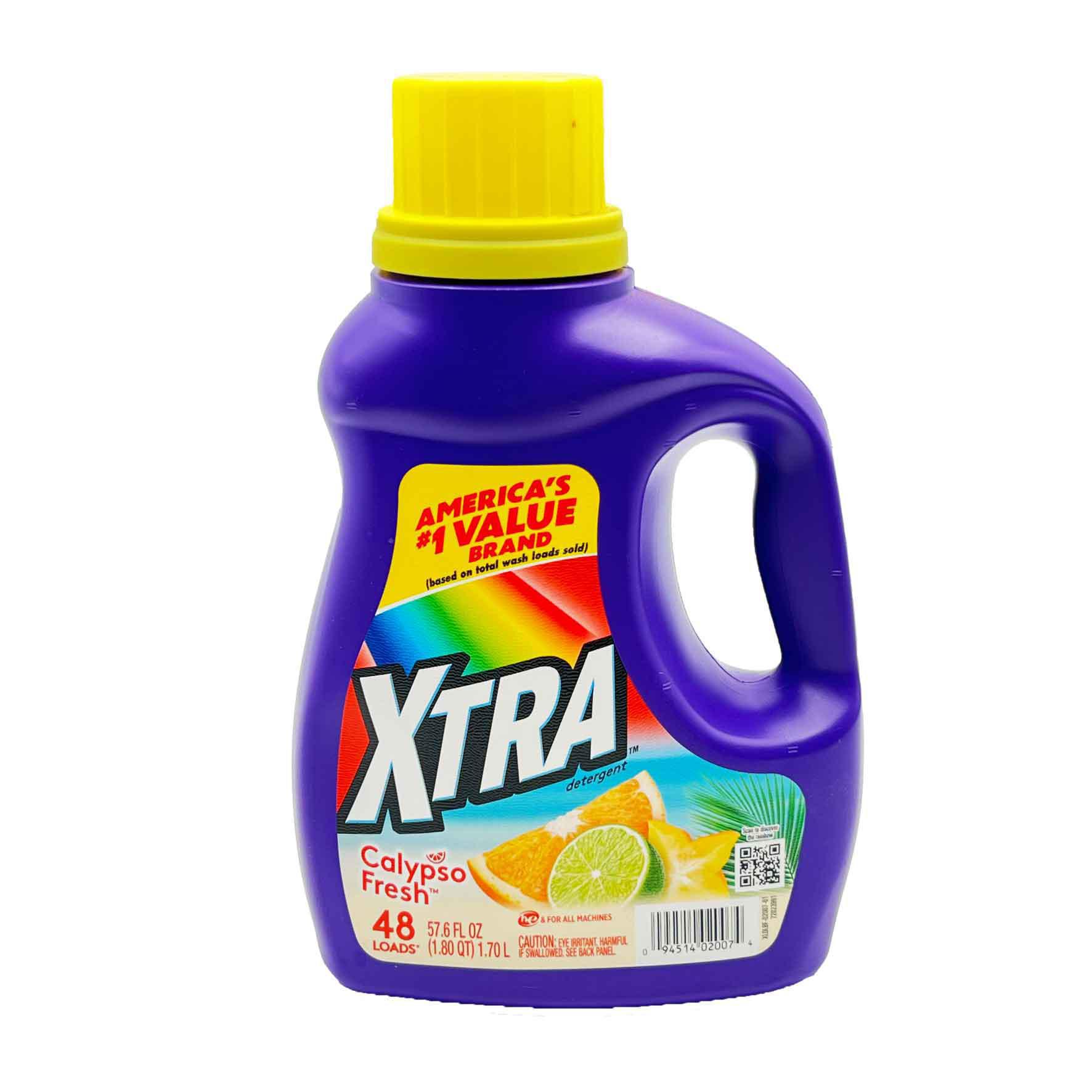 Xtra Detergent, Calypso Fresh 57.6 Fl Oz