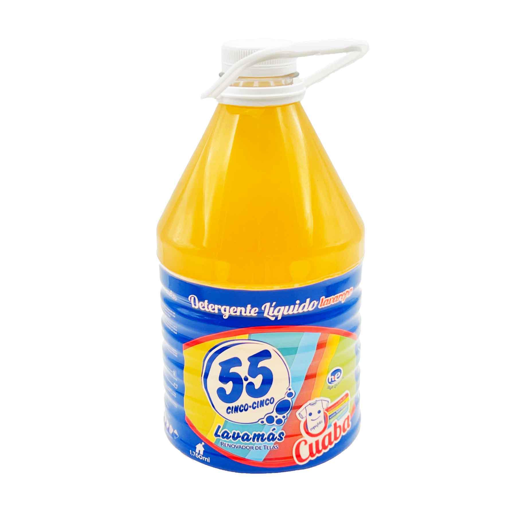 Cuaba Liquid Detergent, JABÓN DE CUABA - 59.68 Fl Oz /1/2gl