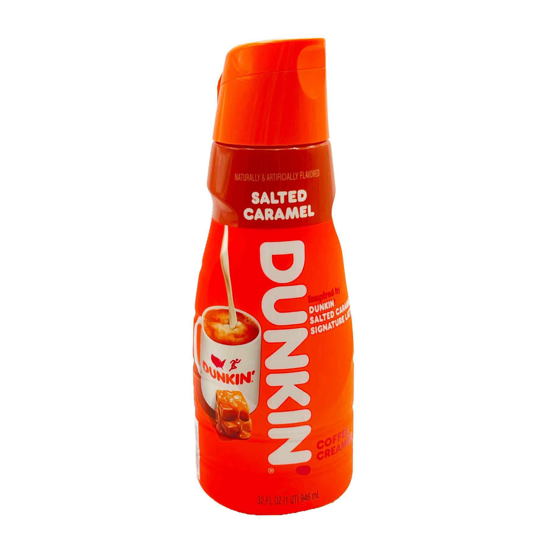 Dunkin Salted Caramel Coffee Creamer 32 Oz.