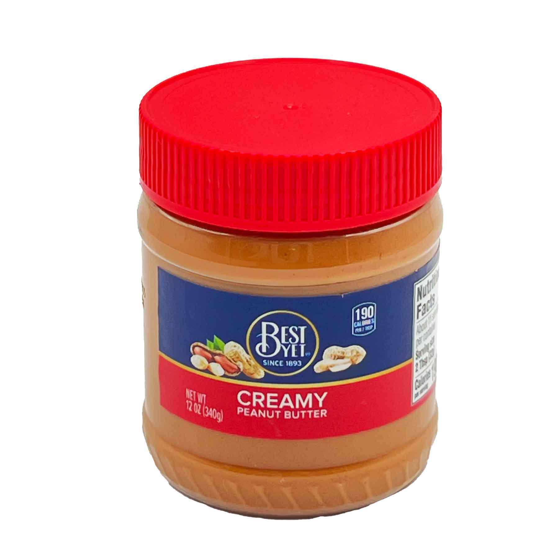 Best Yet Creamy Peanut Butter - 12 Oz (340g)