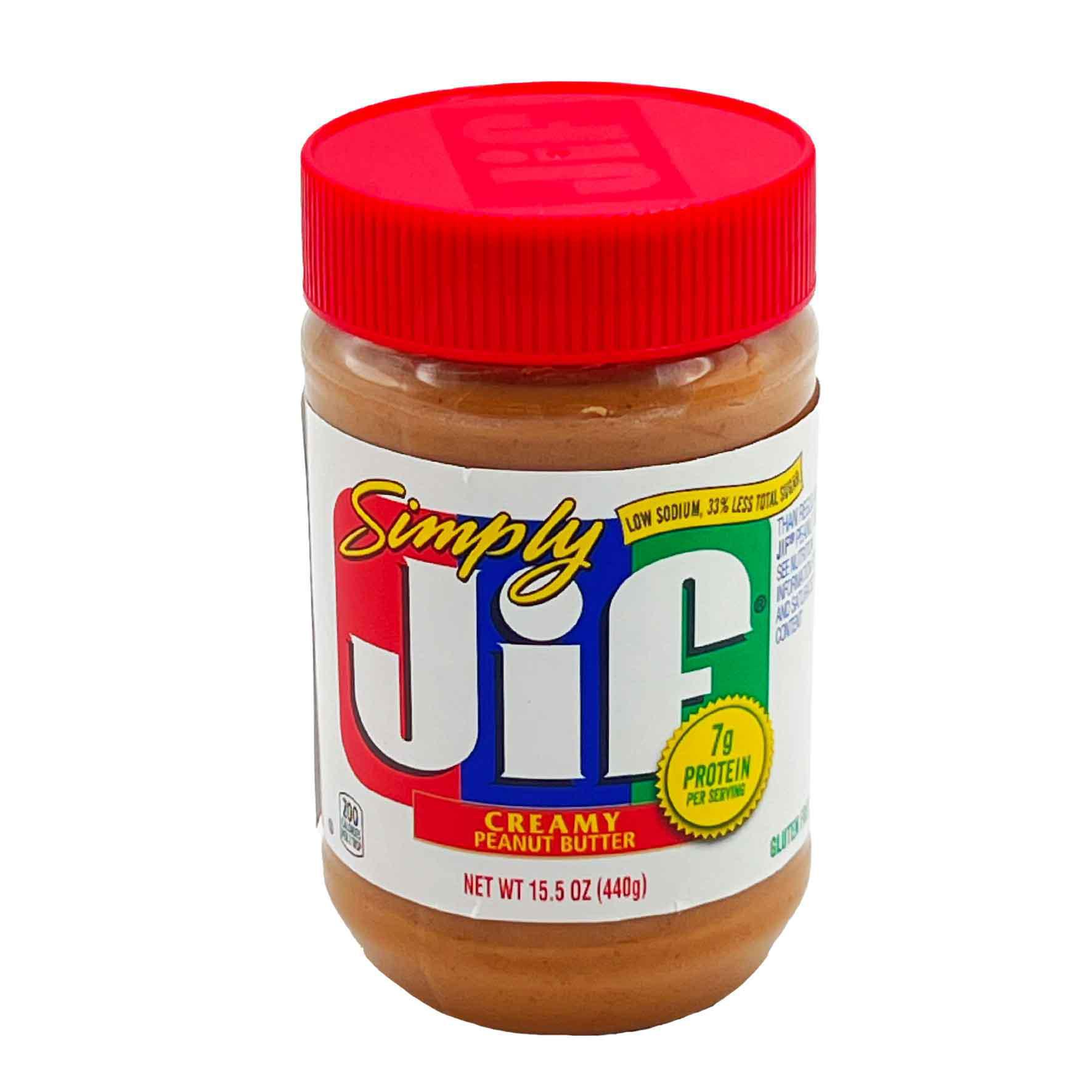 Jif Simply Creamy Peanut Butter, 15.5 Oz