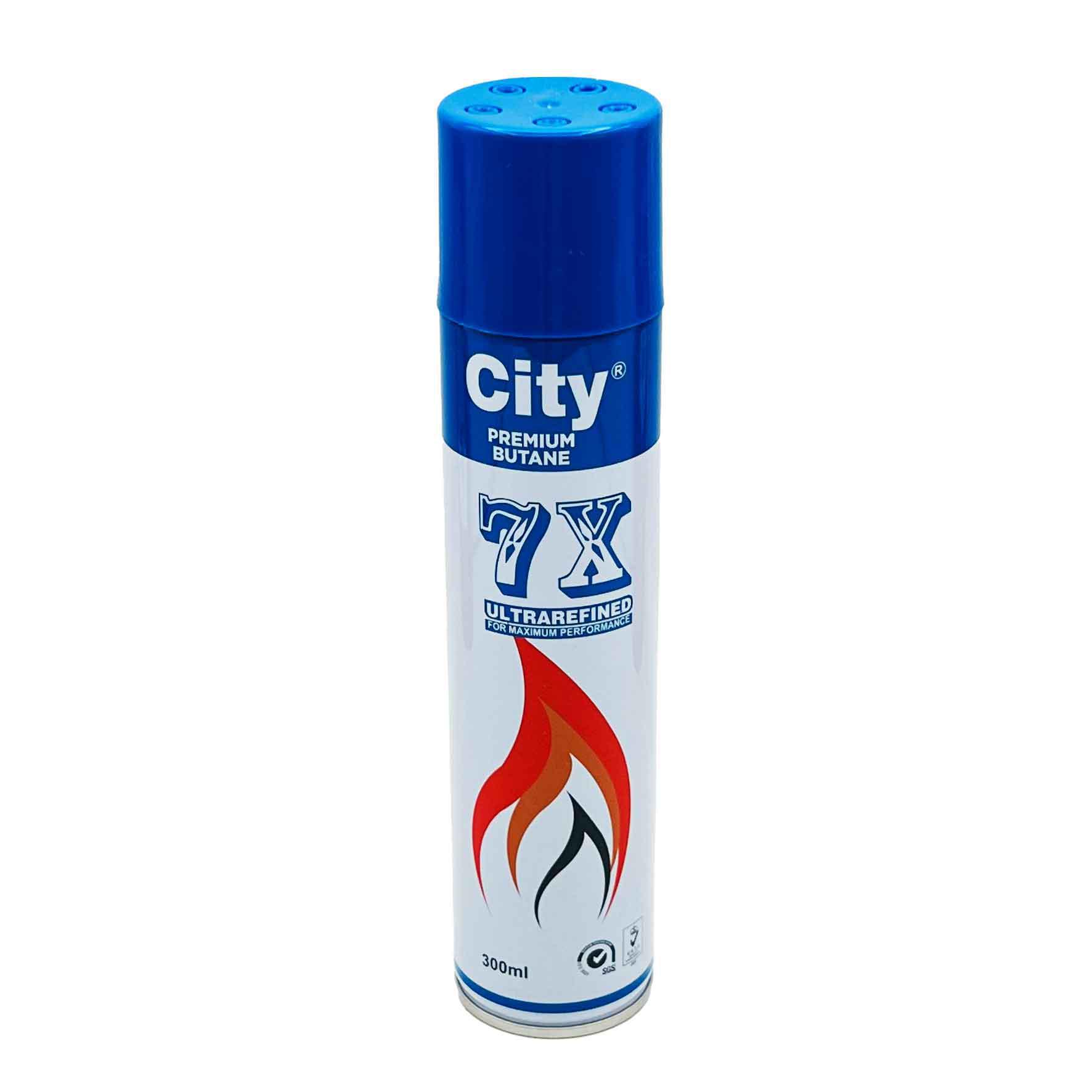 CITY PREMIUM BUTANE 7X - 300 ml
