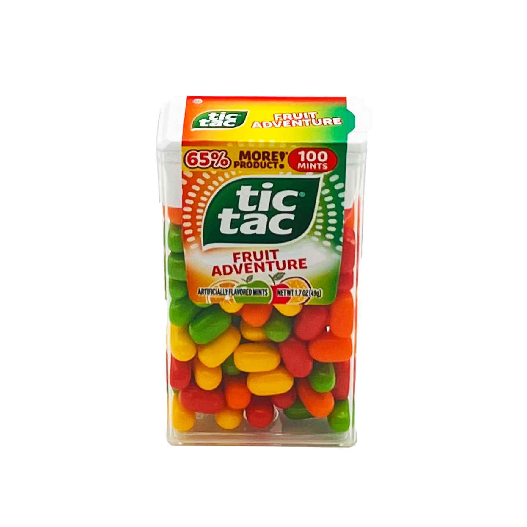 Tic Tac Single Fruit Adventure 100ct/1.7oz