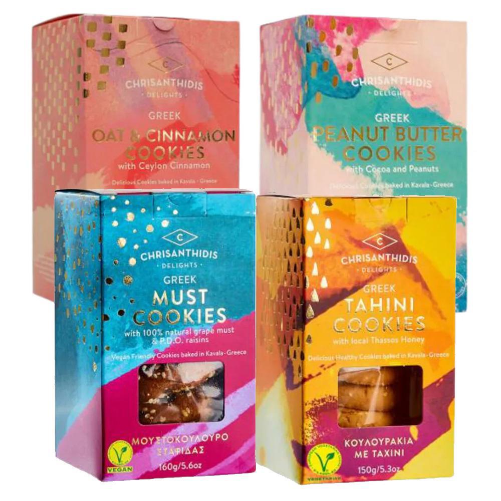 All 4 Cookie Flavors